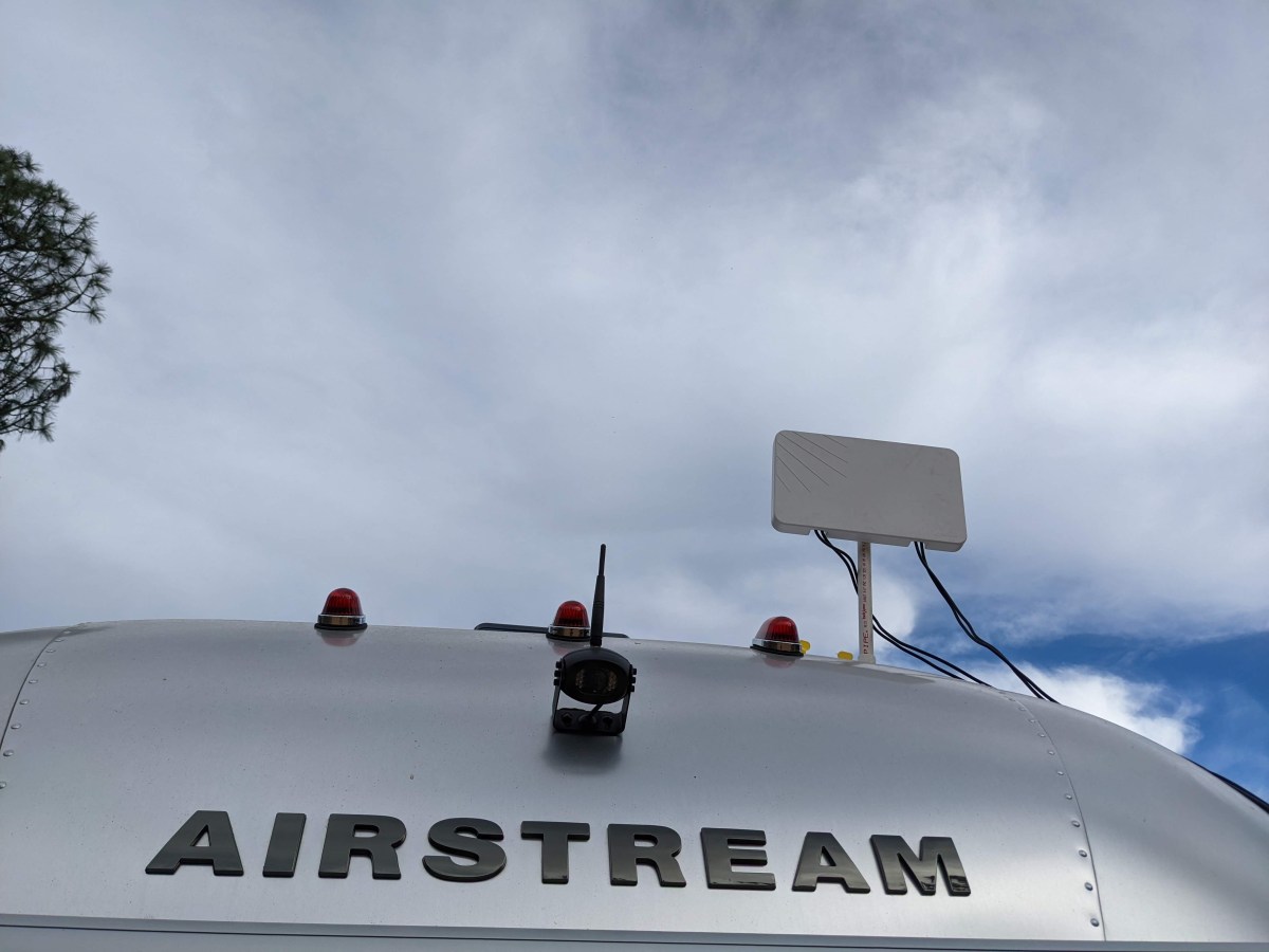 Mount An External Antenna On An Airstream – Without Drilling ...